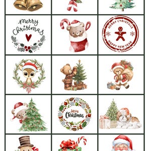 Christmas Card Bundle PRINTABLE A4 - Etsy
