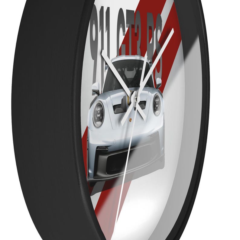 Porsche 911 GT3 RS Wall Clock | Racing Car Decor, Motorsport Clock - Etsy