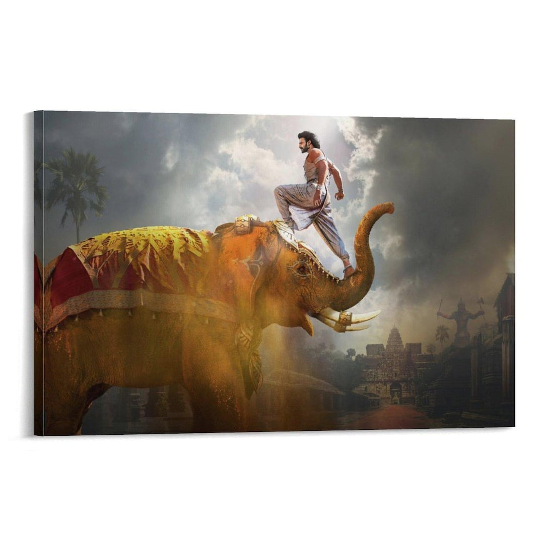 Baahubali 2 the Conclusion Indian Movie Posters Wall Art Painting ...