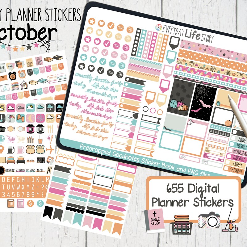 Goodnotes Stickers - Etsy