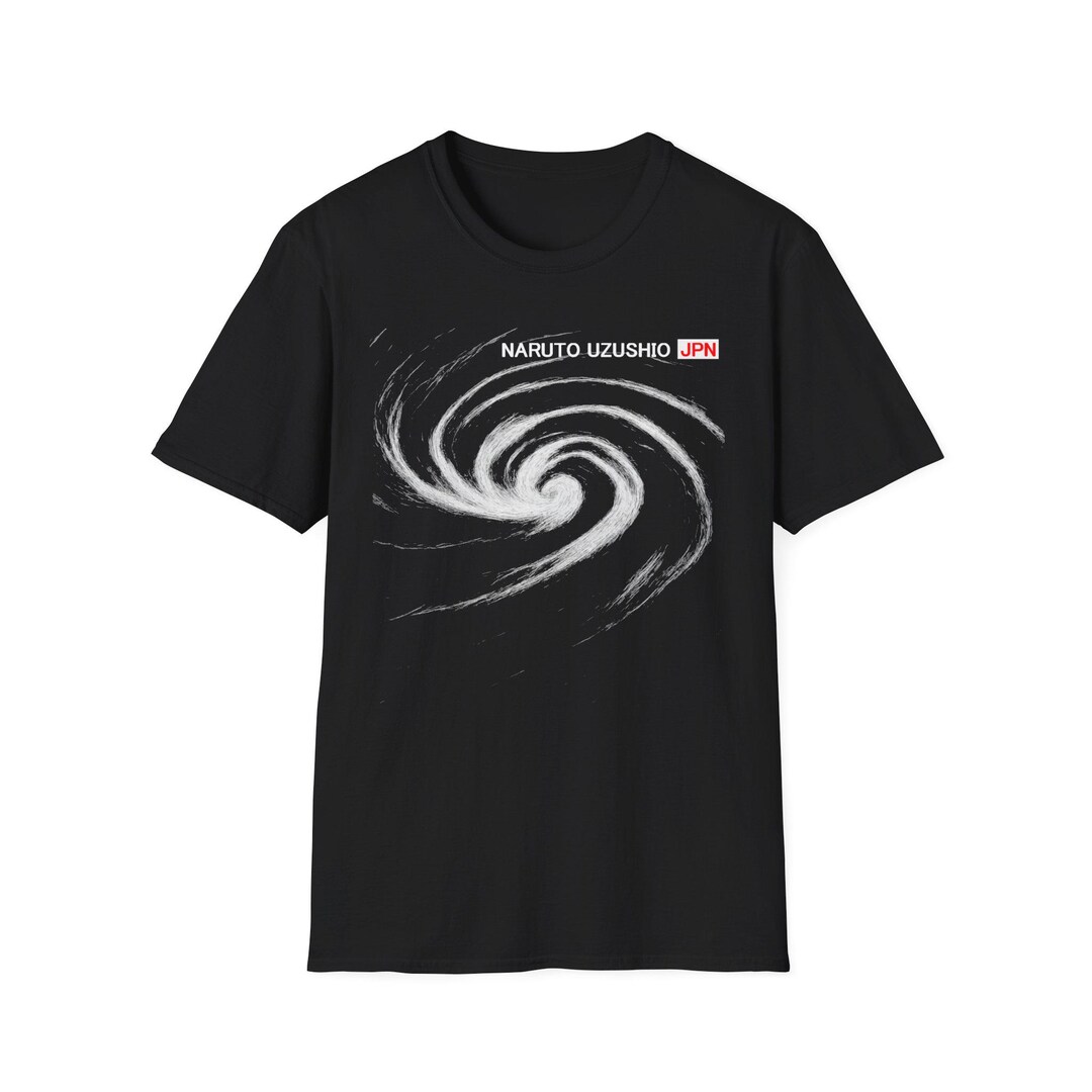 Uzumaki Whirlwind T-shirt | Naruto Storm Spiral Tee - Etsy