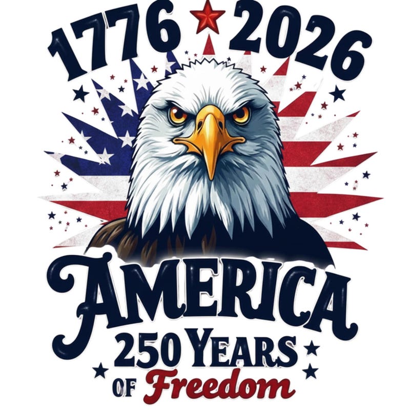 America 250 Years Logo - Etsy