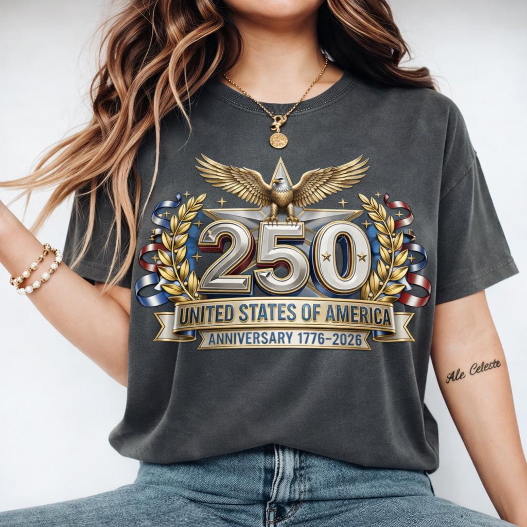 USA 250th Anniversary PNG, 1776-2026, America 250 Emblem ...