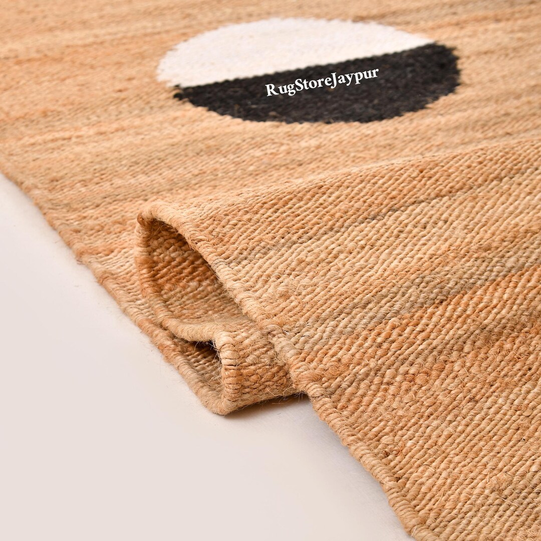 Handmade Hemp Jute Rug, Jute Runner Rug, Boho Home Decor Stair Turkish ...