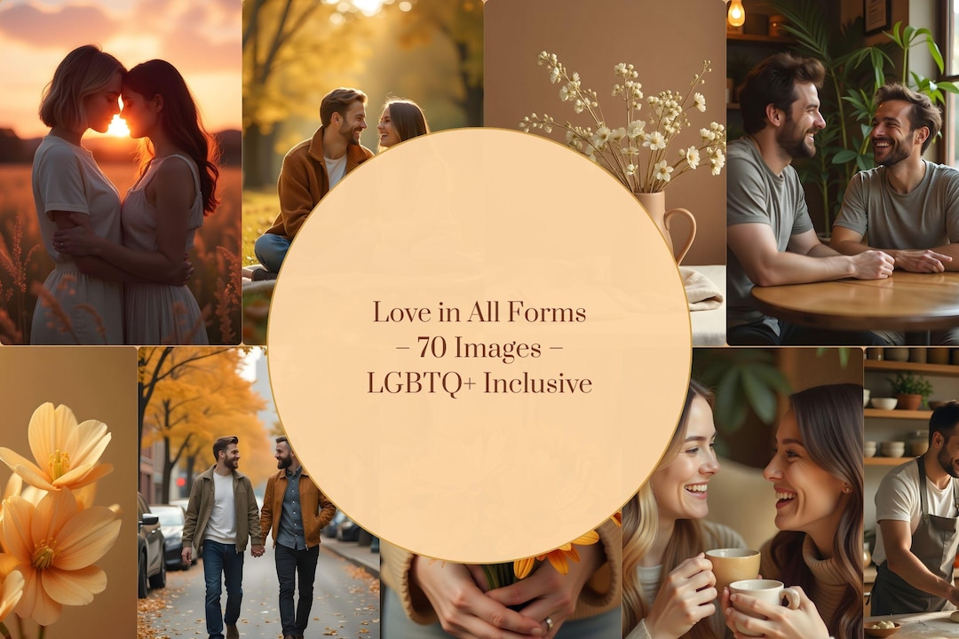 Love in All Forms - LGBTQ+ Inclusive Stock Photo Bundle - Etsy
