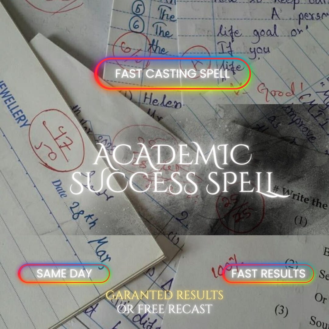Academic Success Spell – Focus Activation, Study Motivation ...