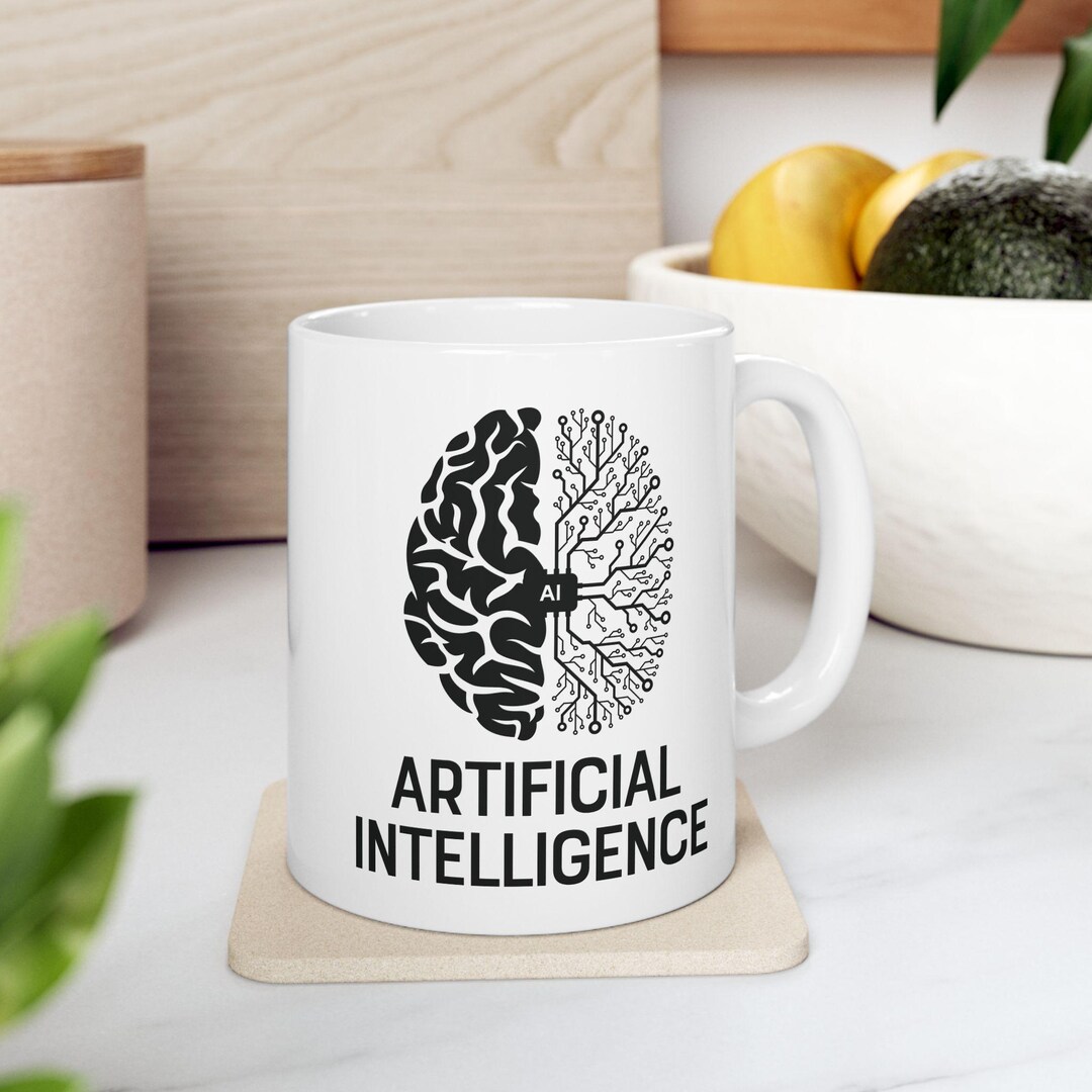 Artificial Intelligence Robot AI Coffee Mug for Men Women Tech - Etsy