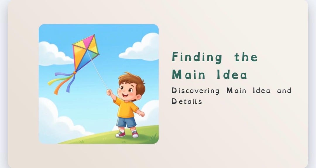 2nd Grade Main Idea Reading Comprehension Unit: Lesson Plans ...