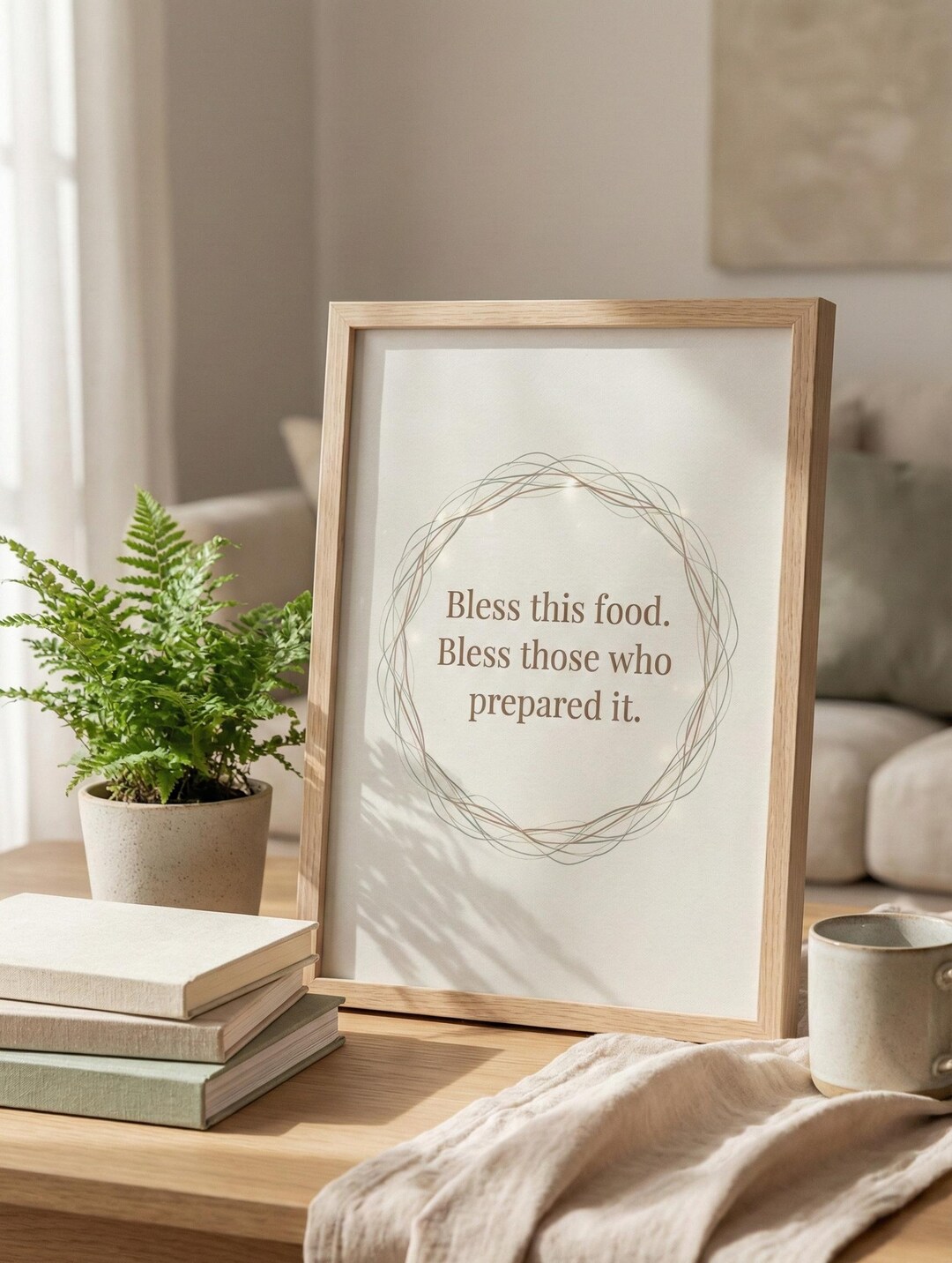 Islamic Kitchen Print | Dua Before Eating, Muslim Home Decor (digital ...
