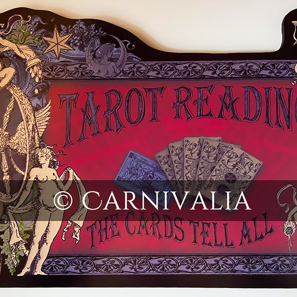 Tarot Reader Sign - Etsy