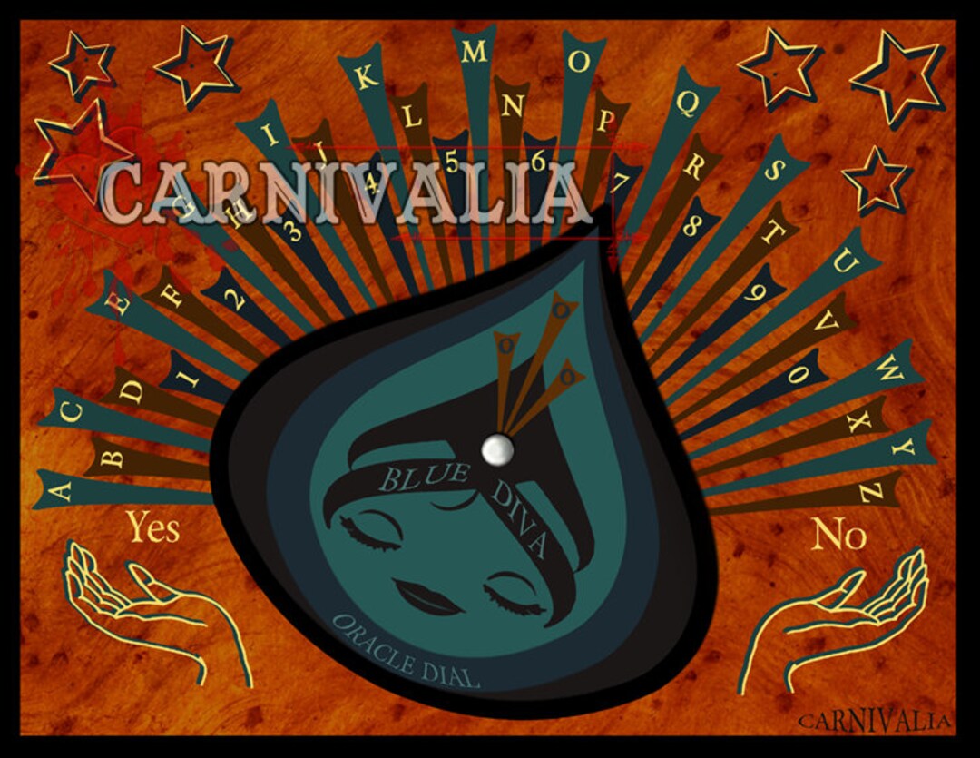 Blue Diva Oracle Dial - Etsy