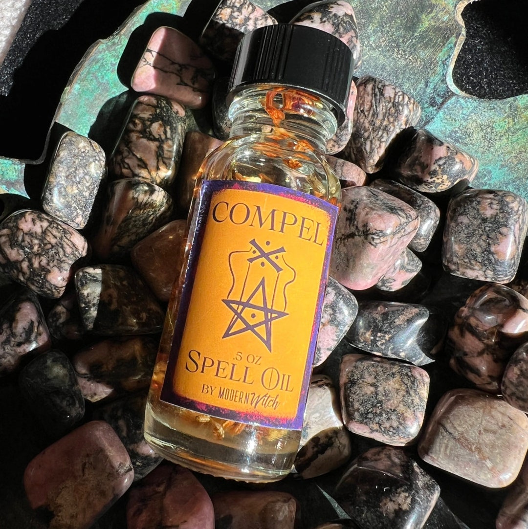 Modern Witch, Compel Spell Oil - Etsy