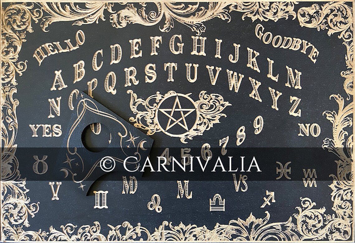 Modern Witch, Wooden Ouija Board - Etsy