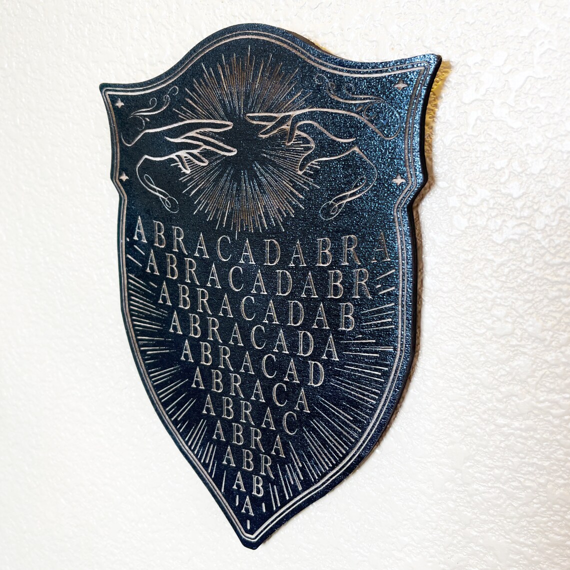 ABRACADABRA Shield, Wall Art - Etsy