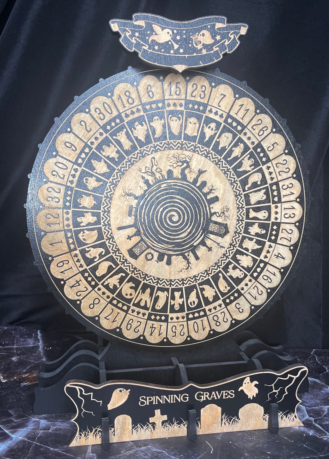 Spinning Graves, Divination Wheel - Etsy