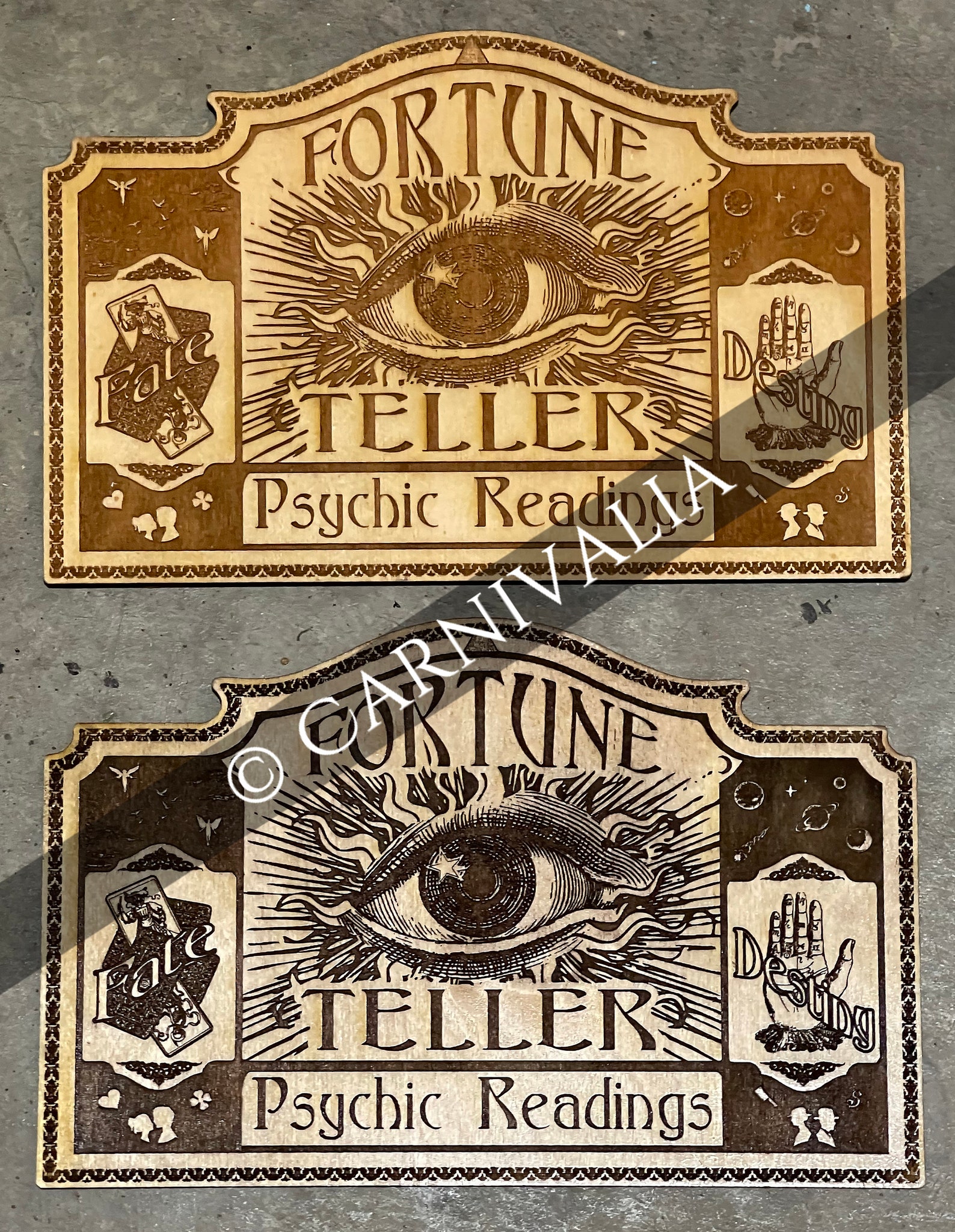 Fortune Teller Sign for Psychic Readings - Etsy