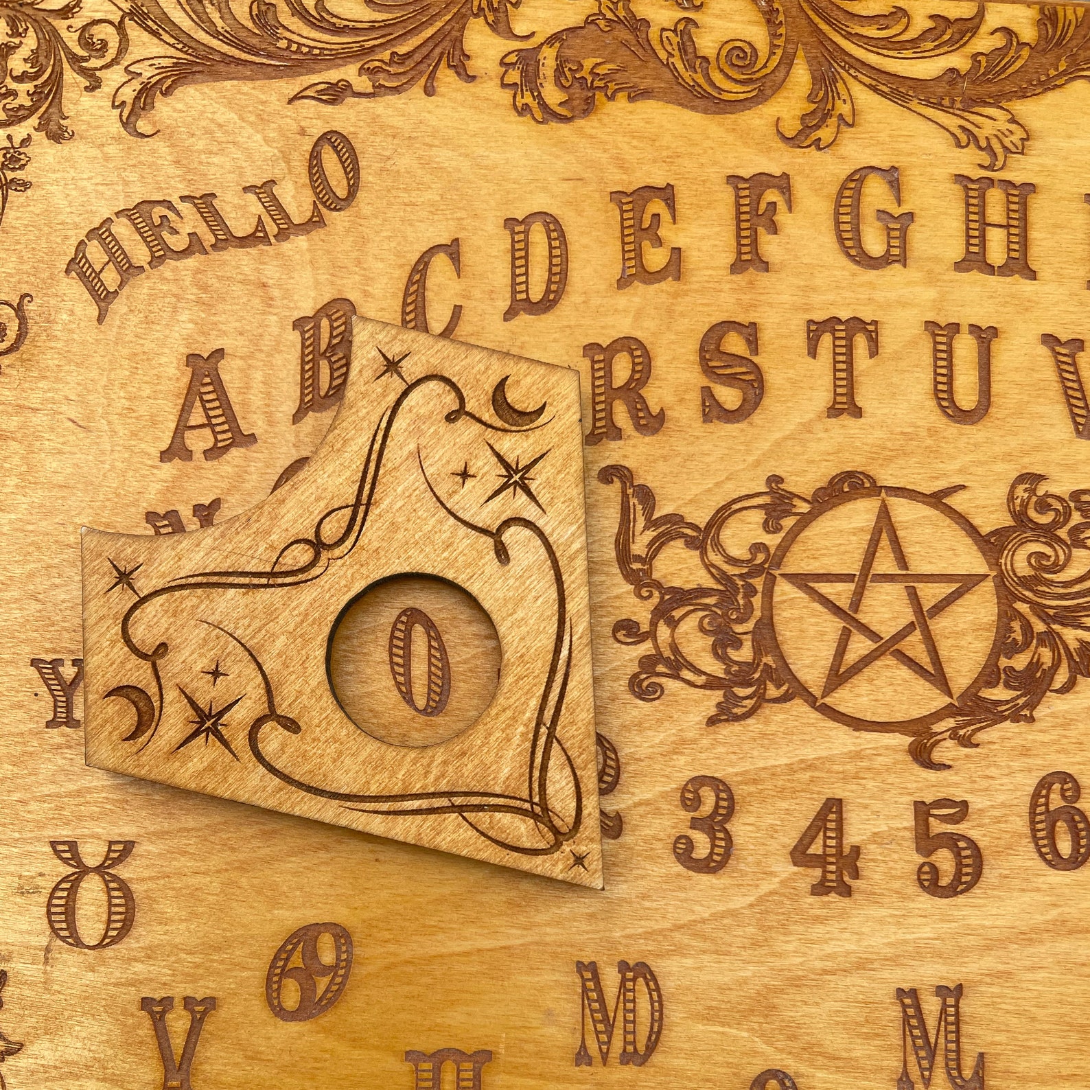 Modern Witch, Wooden Ouija Board - Etsy