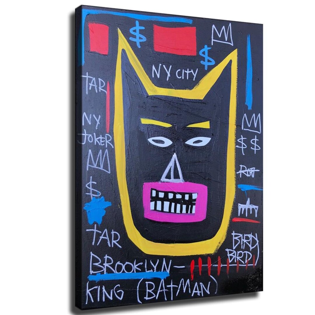 Graffiti UNTITLED Basquiat Famous Wall Art Picture Painting Poster ...