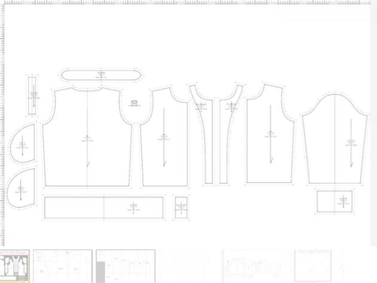 CUSTOM DESIGN PATTERN– Send Me a Photo or Drawing of Your Garment, and ...