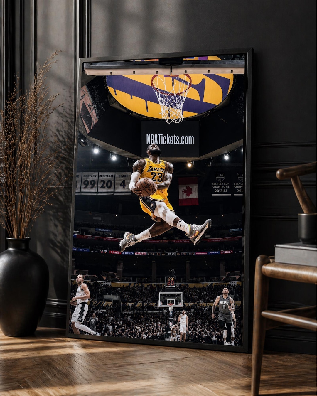 Michael Jordan Motivational Poster, "rise Above Limits" Basketball ...