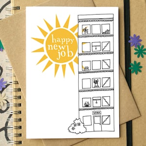 Simple New Job Card - Etsy