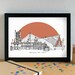 Hull Landmarks Skyline Art Print - Etsy