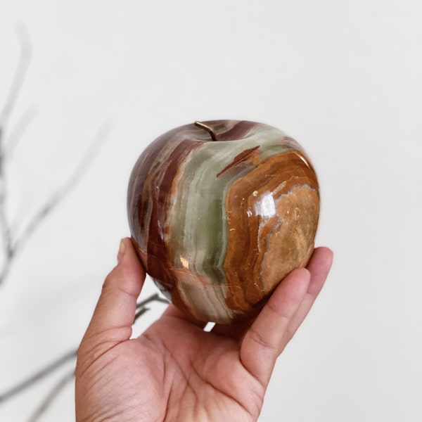 Marble Apple - Etsy