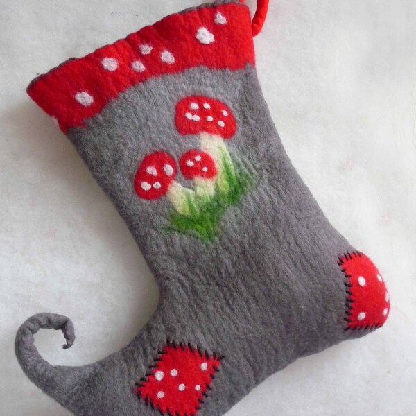 Felted Wool Stocking - Etsy