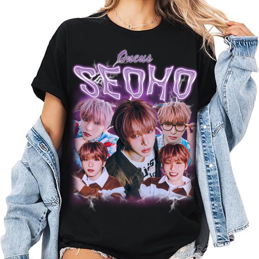 Retro Seoho Oneus T-shirt, 2025 Oneus World Tour Hour Us Shirt, Oneus ...