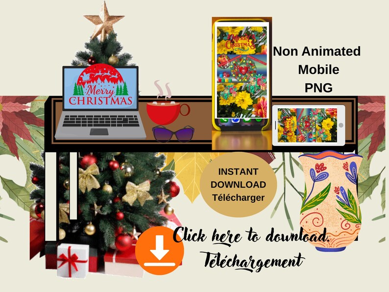 Digital Christmas Mobile Video - Season's Greetings E-cards. Printable ...