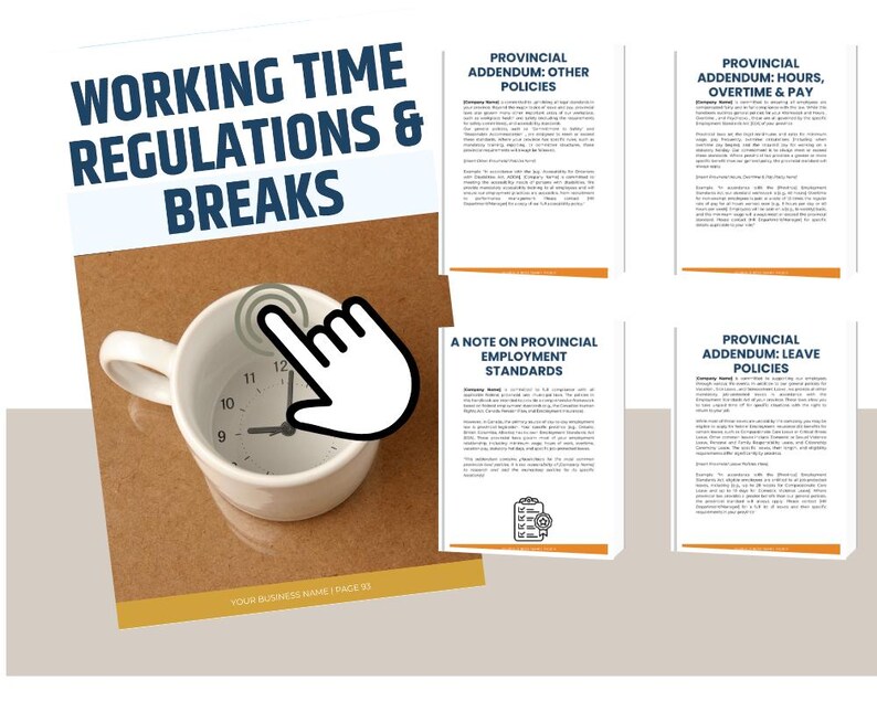 Buy UK Employee Handbook Template 2026 | HR Policy Manual | Editable ...