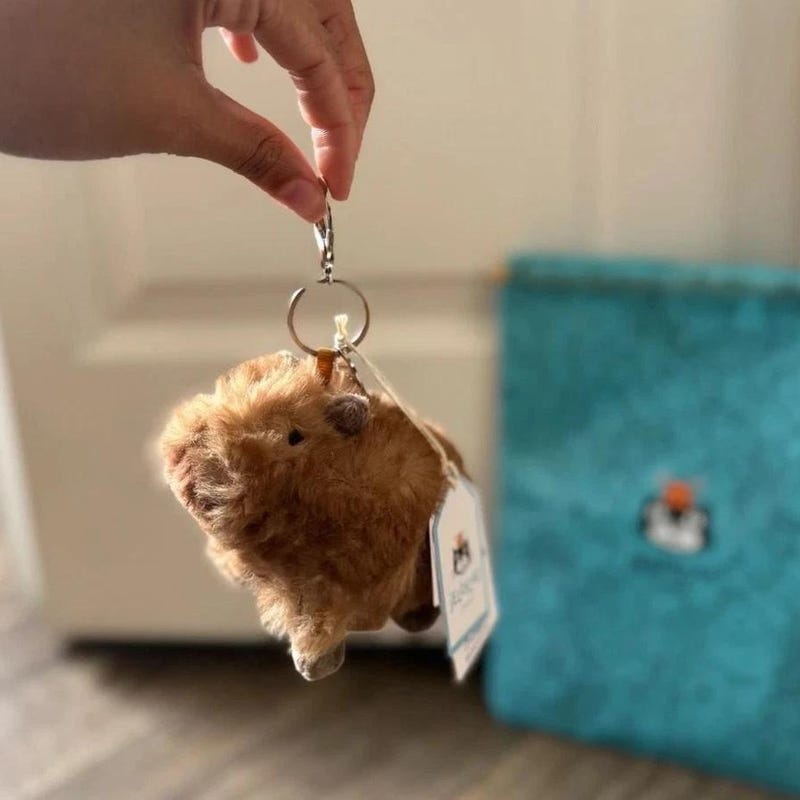 Jellycat Keychain - Etsy Australia