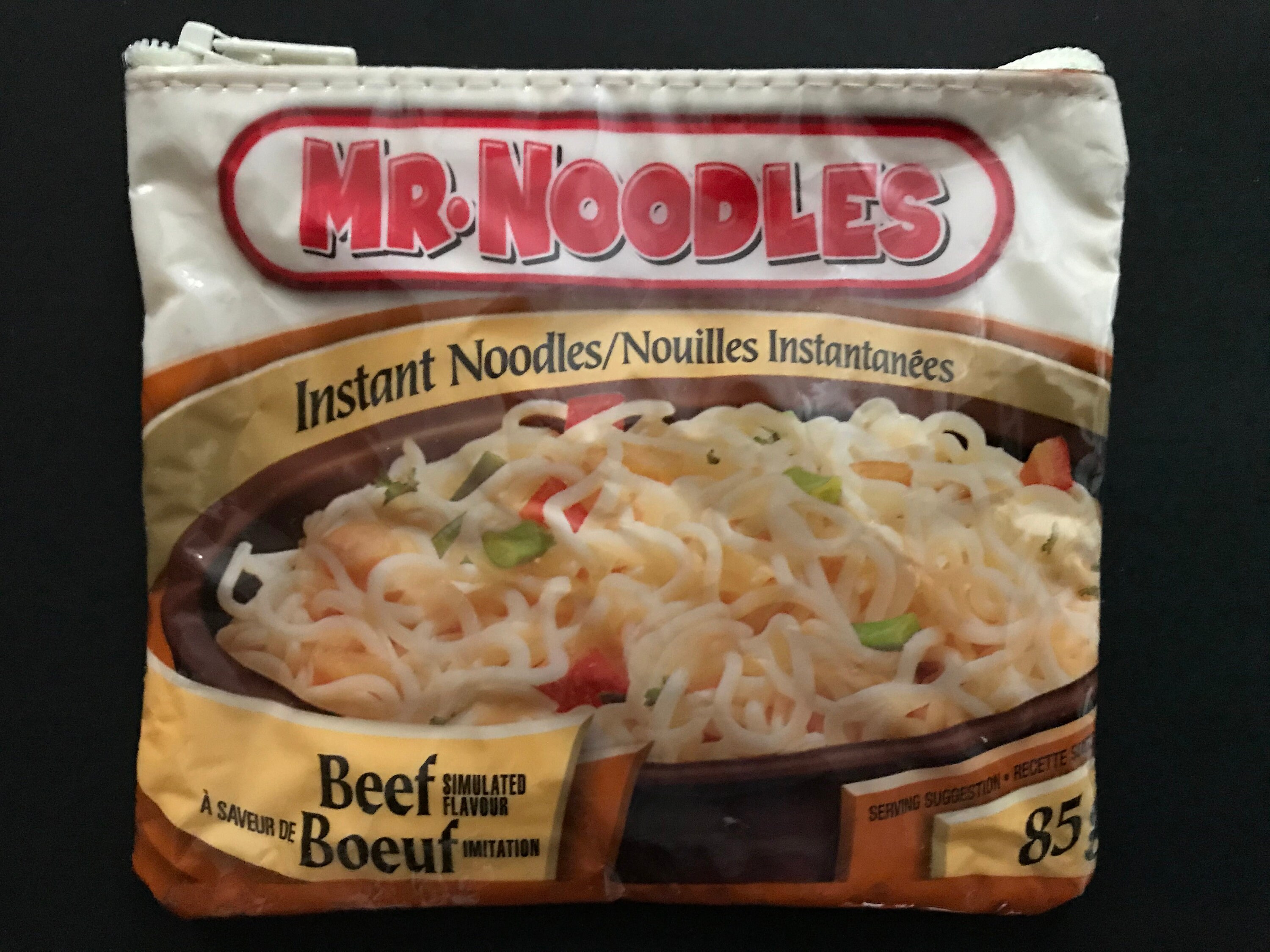 Ramen Noodle Upcycled Mr Noodles Wrapper Handmade Into A - Etsy Canada