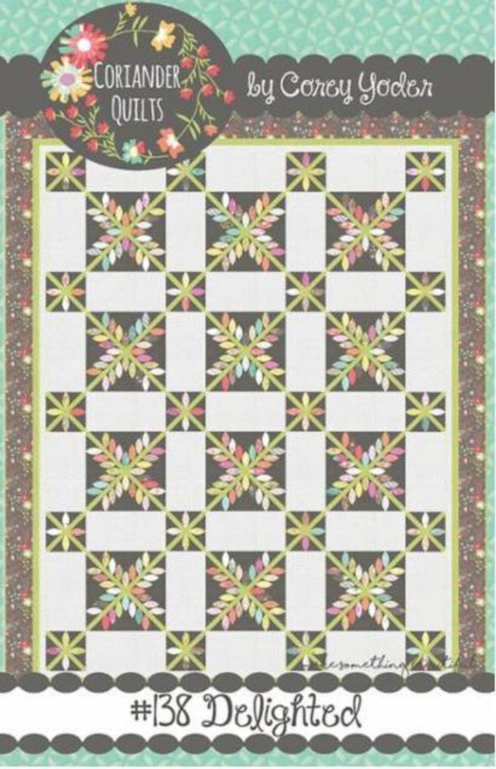 Delighted Quilt Pattern Coriander Quilts by Corey Yoder - Etsy