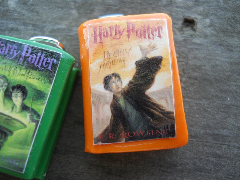 Set of Harry Potter Polymer Clay Book Charms With BONUS - Etsy