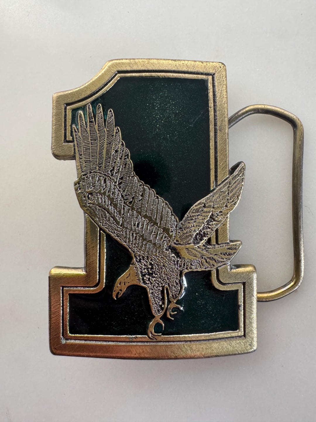 Vintage 1975 Harley Davidson Number 1 Eagle Belt Buckle NOS Great ...