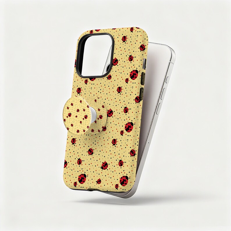 Ladybird Phone Case Cute Ladybug Beetle Pattern Compatible With iPhone ...