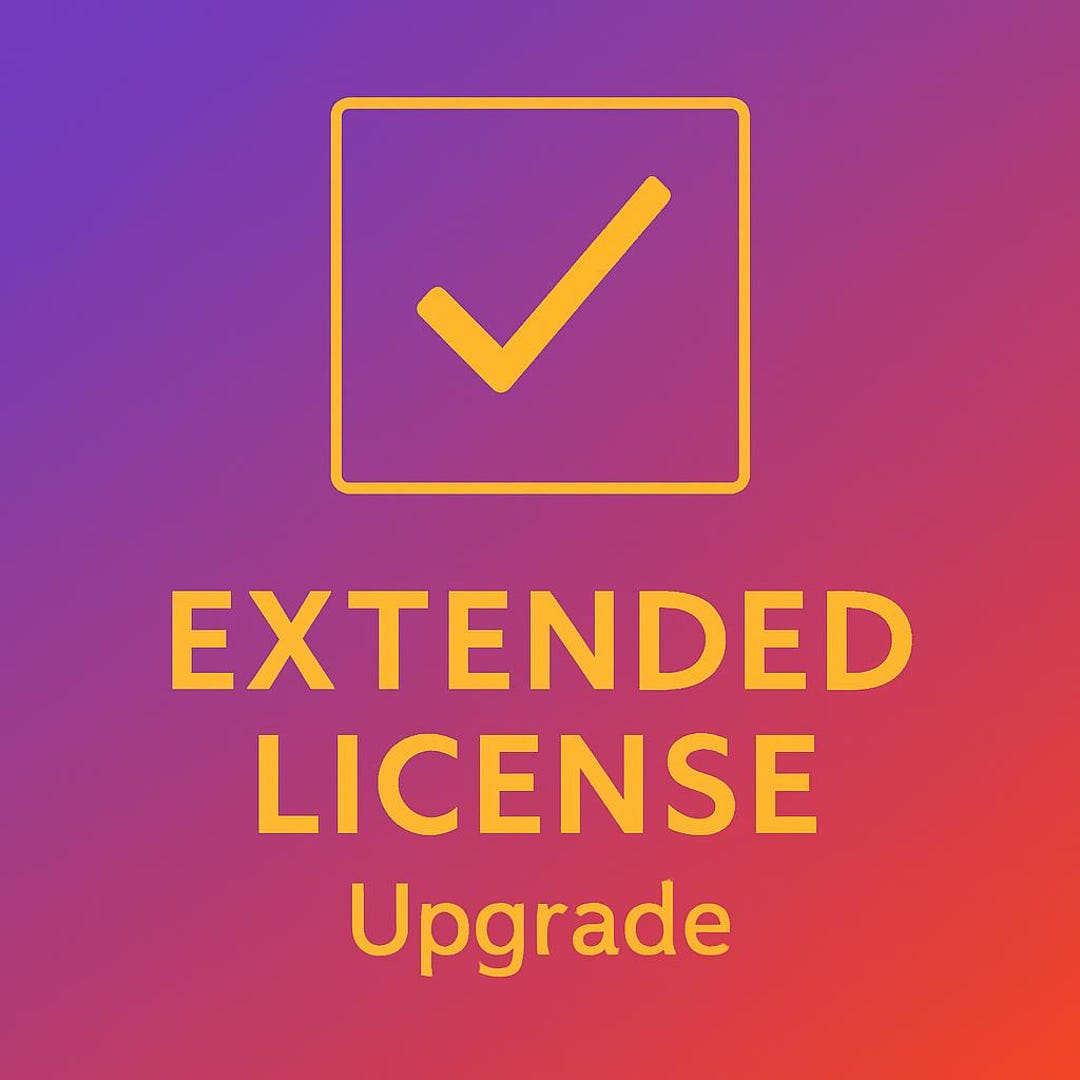 Commercial License Add-on for Digital Art | Extended Use License - Etsy