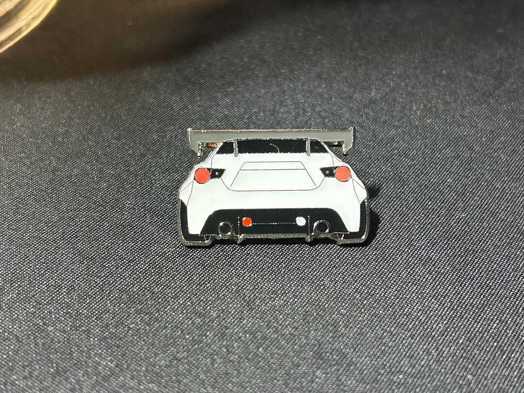 White FRS/86 Enamel Pin - Etsy