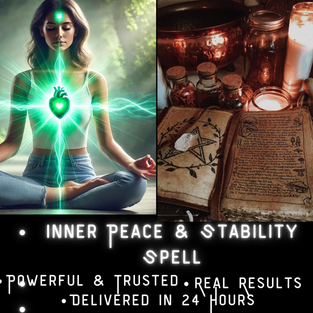 Inner Peace and Stability Spell for Calm Energy Emotional Balance ...