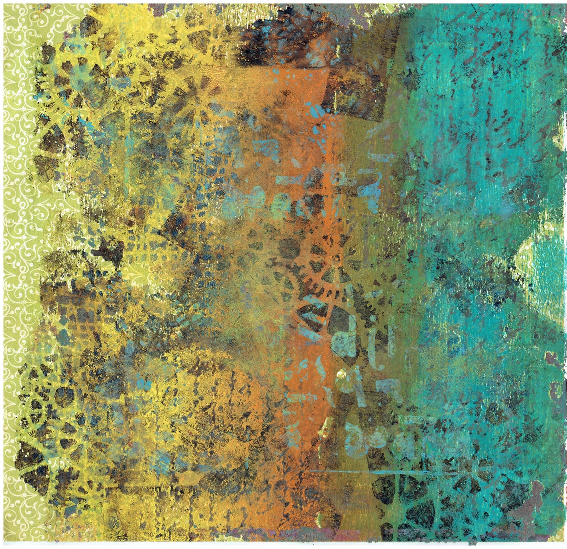 Original Mixed Media Layered Collage Paper Digital Download - Etsy