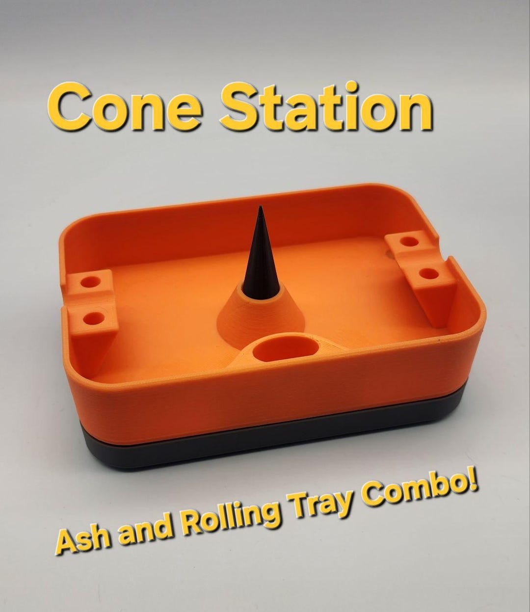 Cone Station | 3D Printed Accessory Tray - Etsy