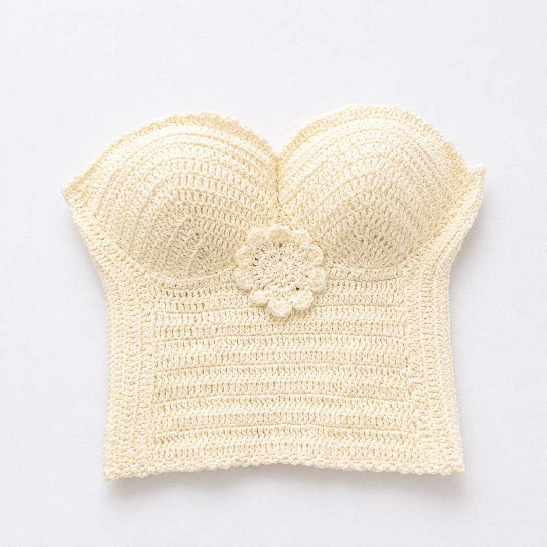 Crochet Corset Pattern Pdf Tutorial Beginner Friendly Bustier ...