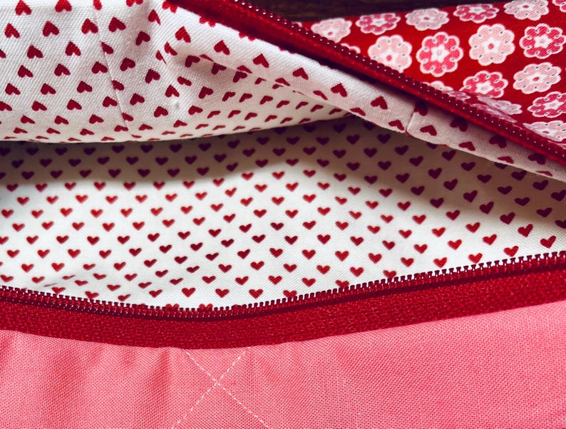 Mr. Goose Valentine Project Bag for Cross Stitch, Knitting, Crochet ...