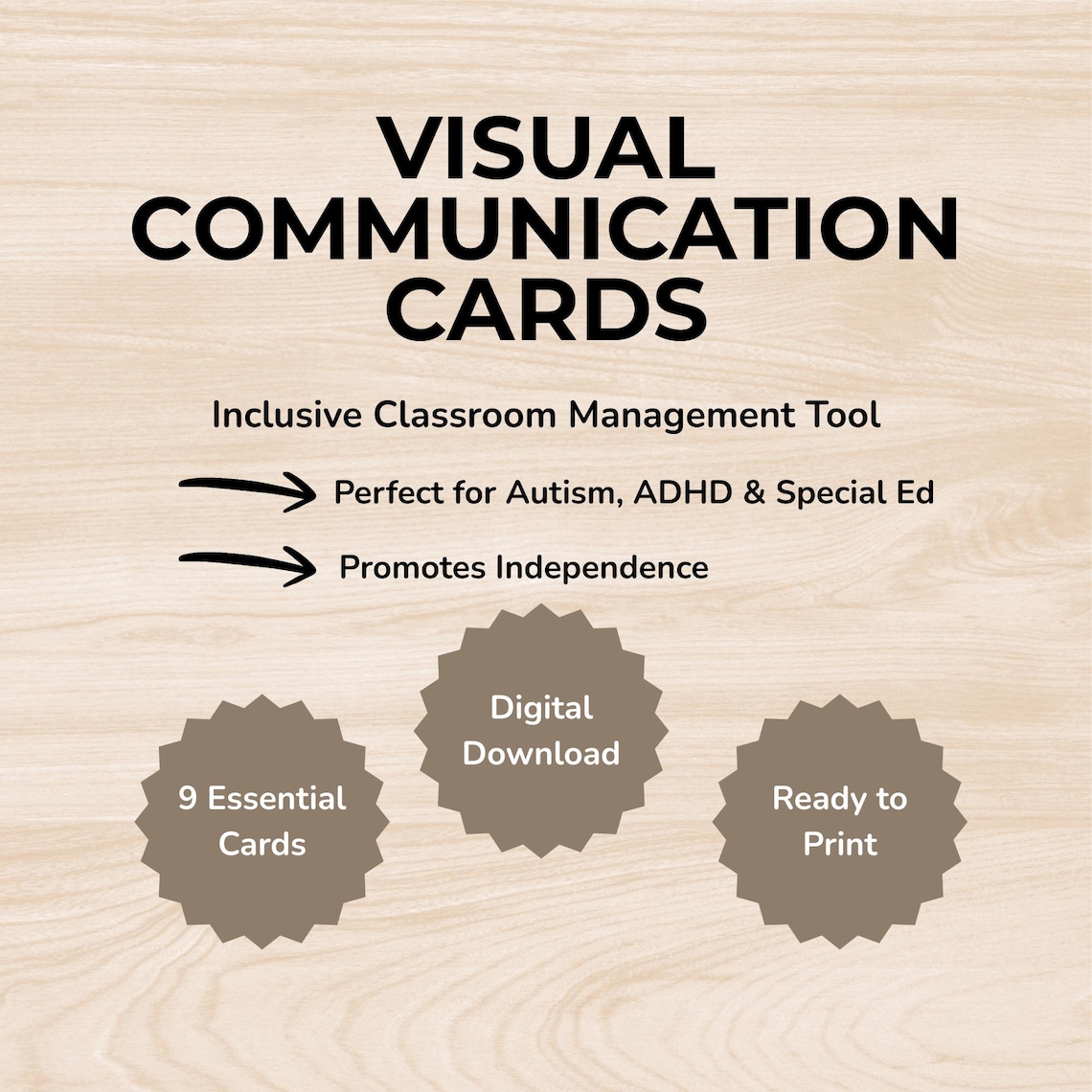 Teacher Lanyard Visual Communication Cards - Autism, ADHD Classroom ...