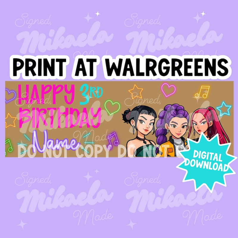 Walgreens Banner - Etsy