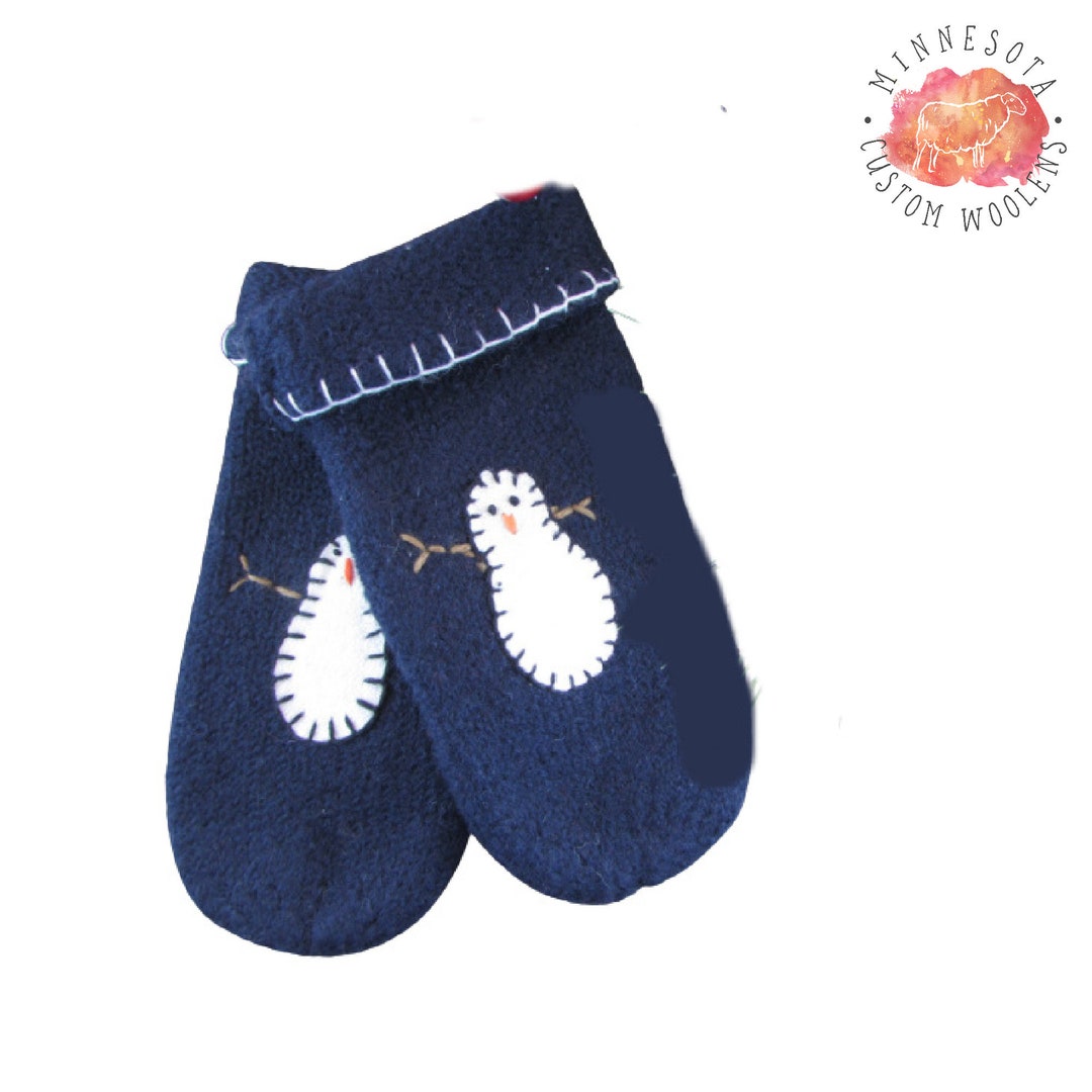 Boiled Wool Mitten Knitting Pattern: Warm, Comfy Design (PDF Pattern ...