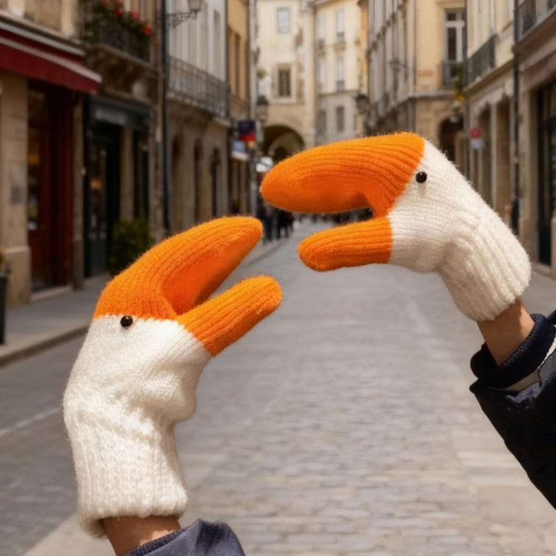Funny Gloves - Etsy