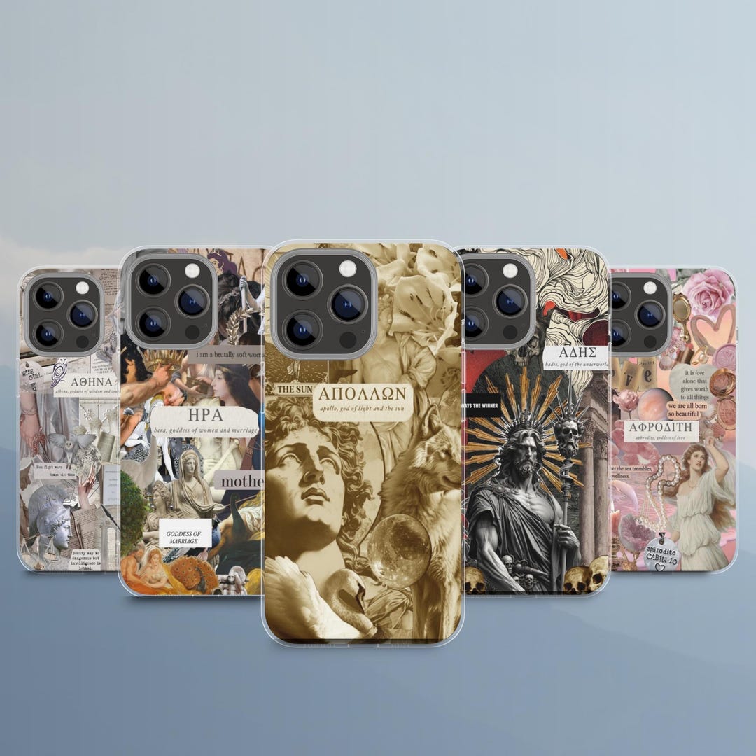 Greek Gods Collection, Olympus Mythology Phone Case for Iphone, Samsung ...