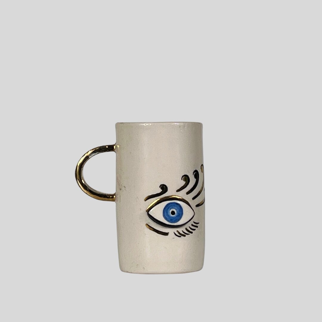 Midas Handmade Stoneware Ceramic Coffee Mug, Dishwasher Safe Tea ...